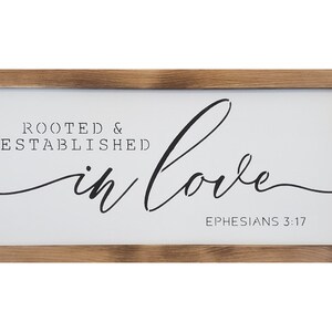 Rooted and Established in Love,ephesians 3 17,bible Scripture,bible ...