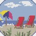 Needlepoint Ornament Stitch Kit, Needlepoint Stitch Beach Scene 18 ...