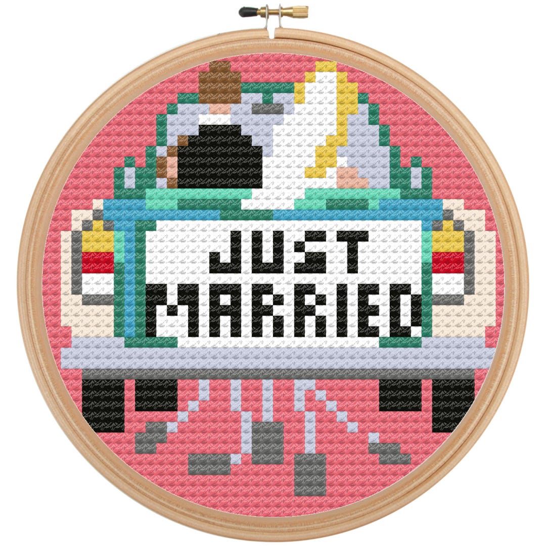 Needlepoint Wedding Day Ornament Stitch Kit (10 Count) Zweigart Canvas ...