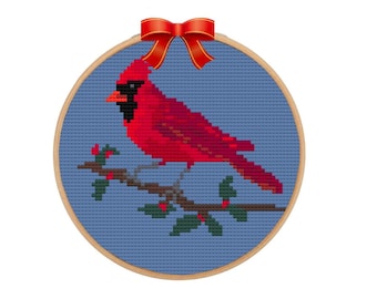 Cardinal Needlepoint Kit - Etsy
