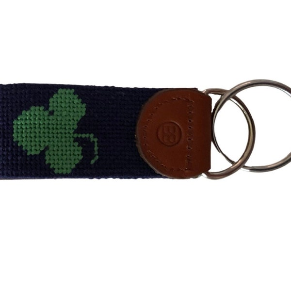 Needlepoint Key Fob - Etsy