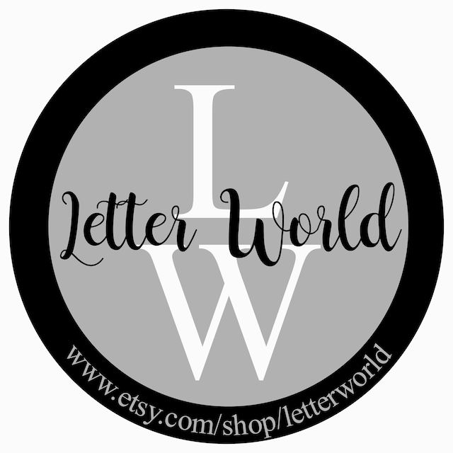 letterworld - Etsy