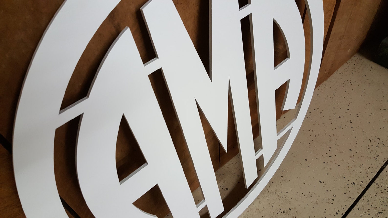 PAINTED Wooden Monogram Circle Monogram Monogram Door Hanger Monogram ...