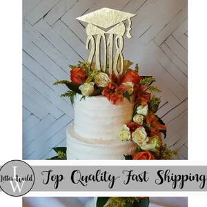 Graduation Cake Topper - Graduation Cap - Graduation Party - Cake ...