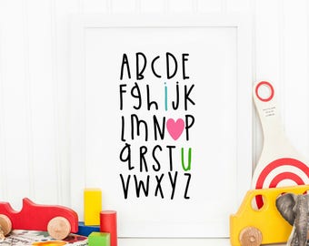 Quirky Letters - Etsy