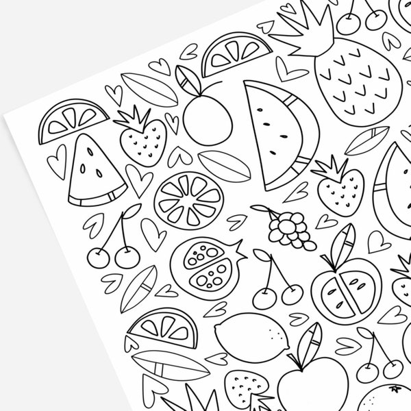 Food Coloring Book - Etsy