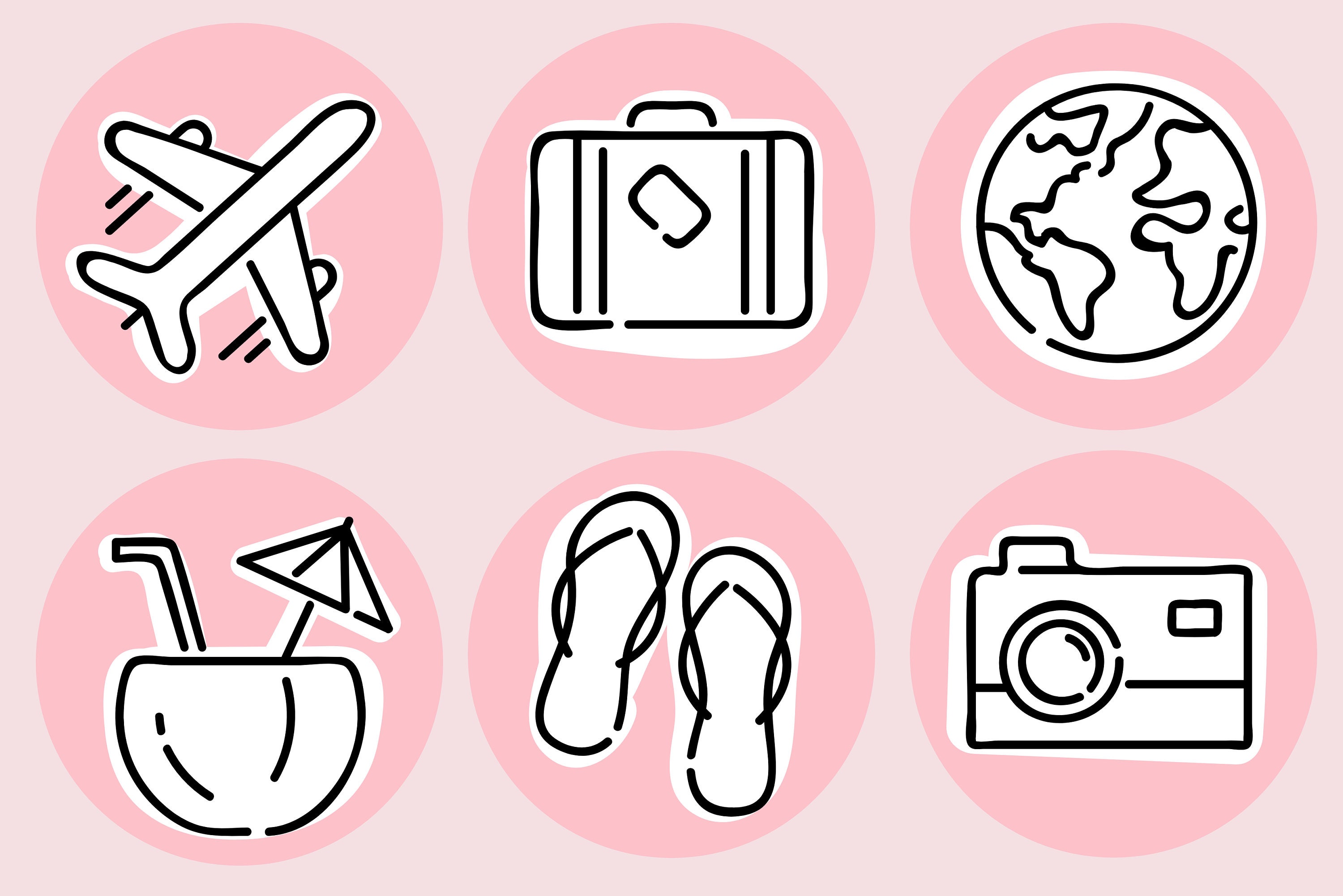 Take Flight Hand Lettered Font & Digital Stickers TTF File | Etsy