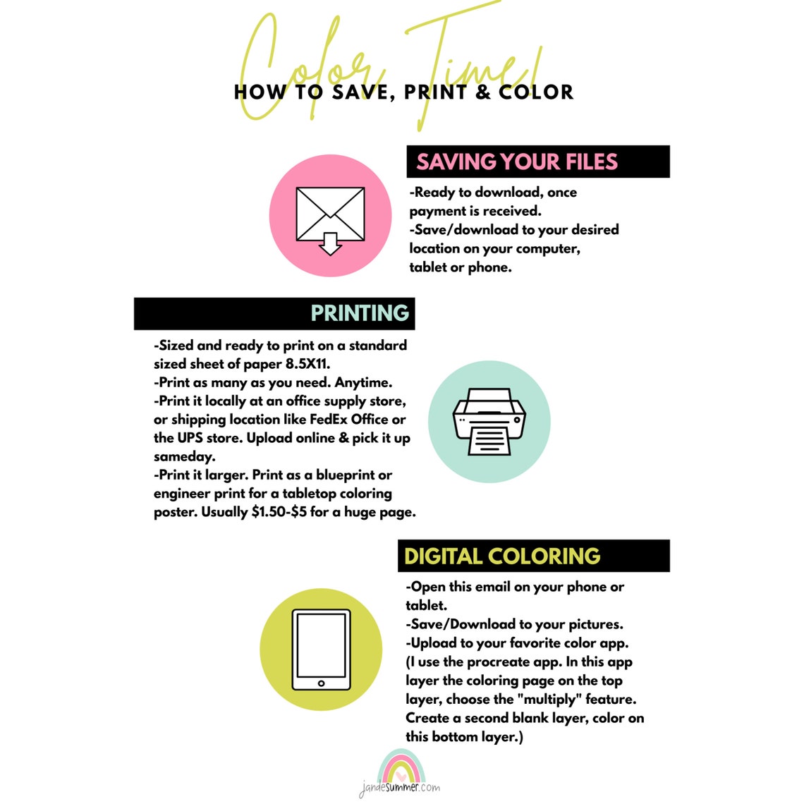 Holiday Coloring Page Hand Drawn Christmas Digital Printable | Etsy