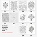 50 Coloring Pages | All the Seasons Digital Coloring Book Illustrations ...