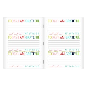Printable Gratitude Journal | Digital Notebook | 3 Sizes | Digital ...