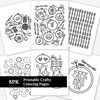 Best Mom Ever | Mandala Mother's Day Coloring Page | & FREE Card - Etsy