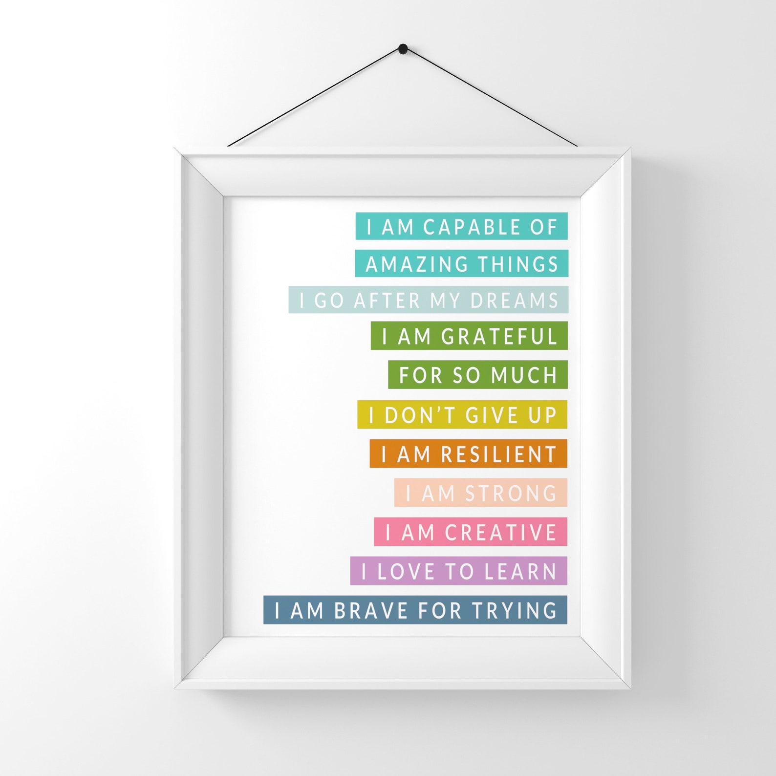 You Are Capable of Amazing Things Digital Printable | Etsy