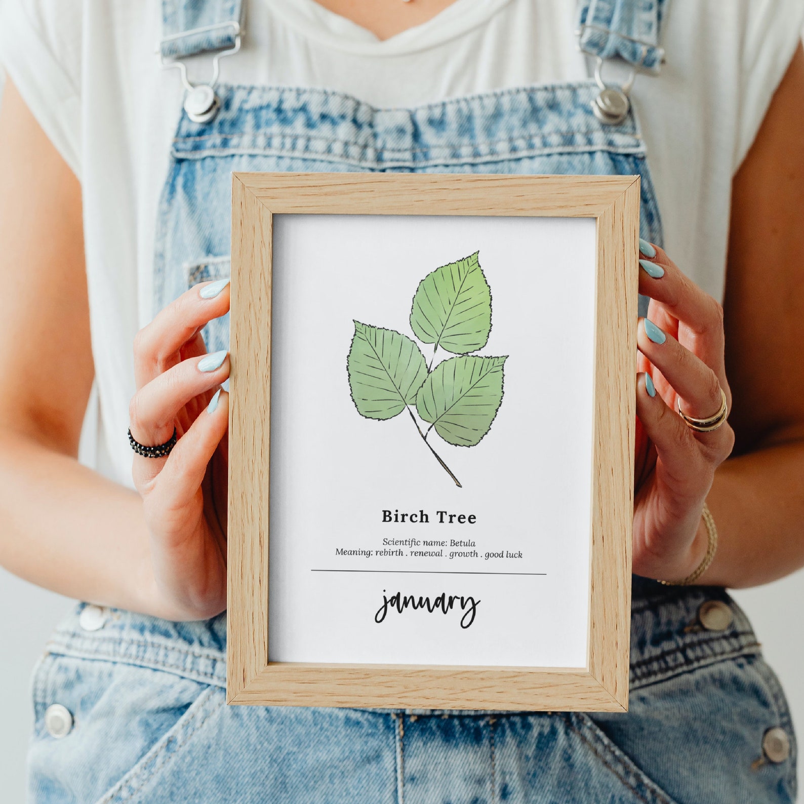 12 Month Birth Tree Birth Wood Watercolor Printables | Birth Month ...