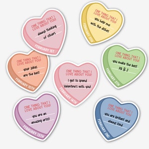 14 Reasons Why I Love You | Countdown to Valentine's Day Printable ...