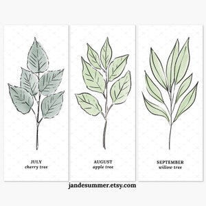Personalized Birth Family Tree Art Print | up to 6 Names | Birth Tree ...