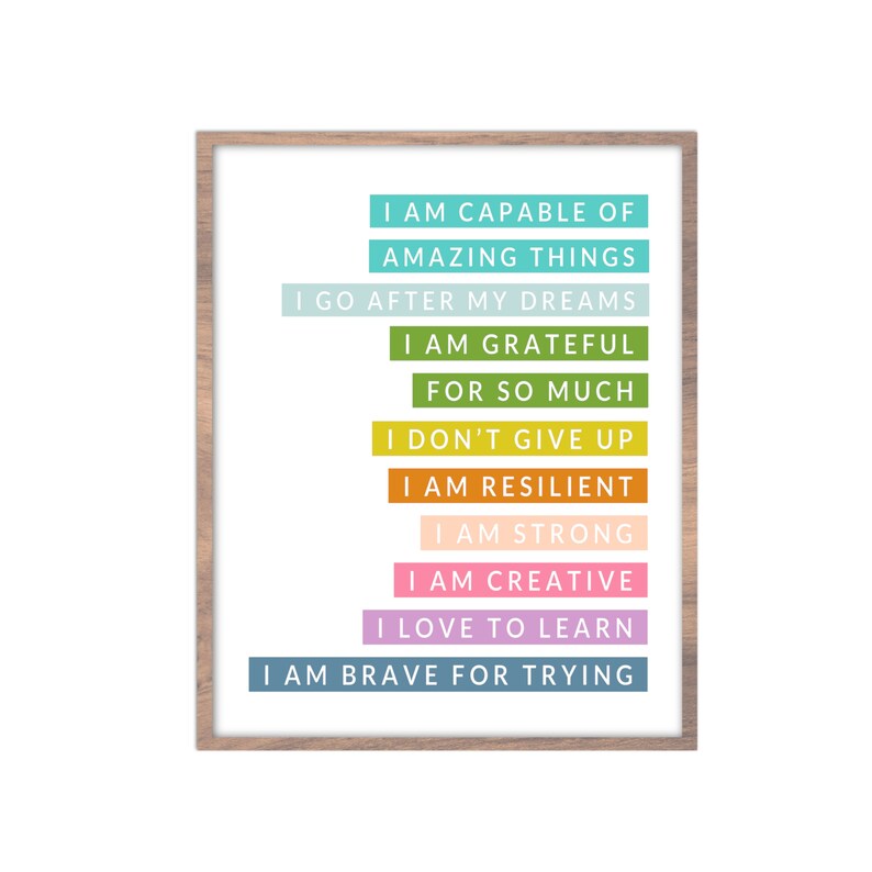 You Are Capable of Amazing Things Digital Printable | Etsy