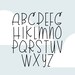 Take Flight Hand Lettered Font & Digital Stickers | TTF File | Quirky ...