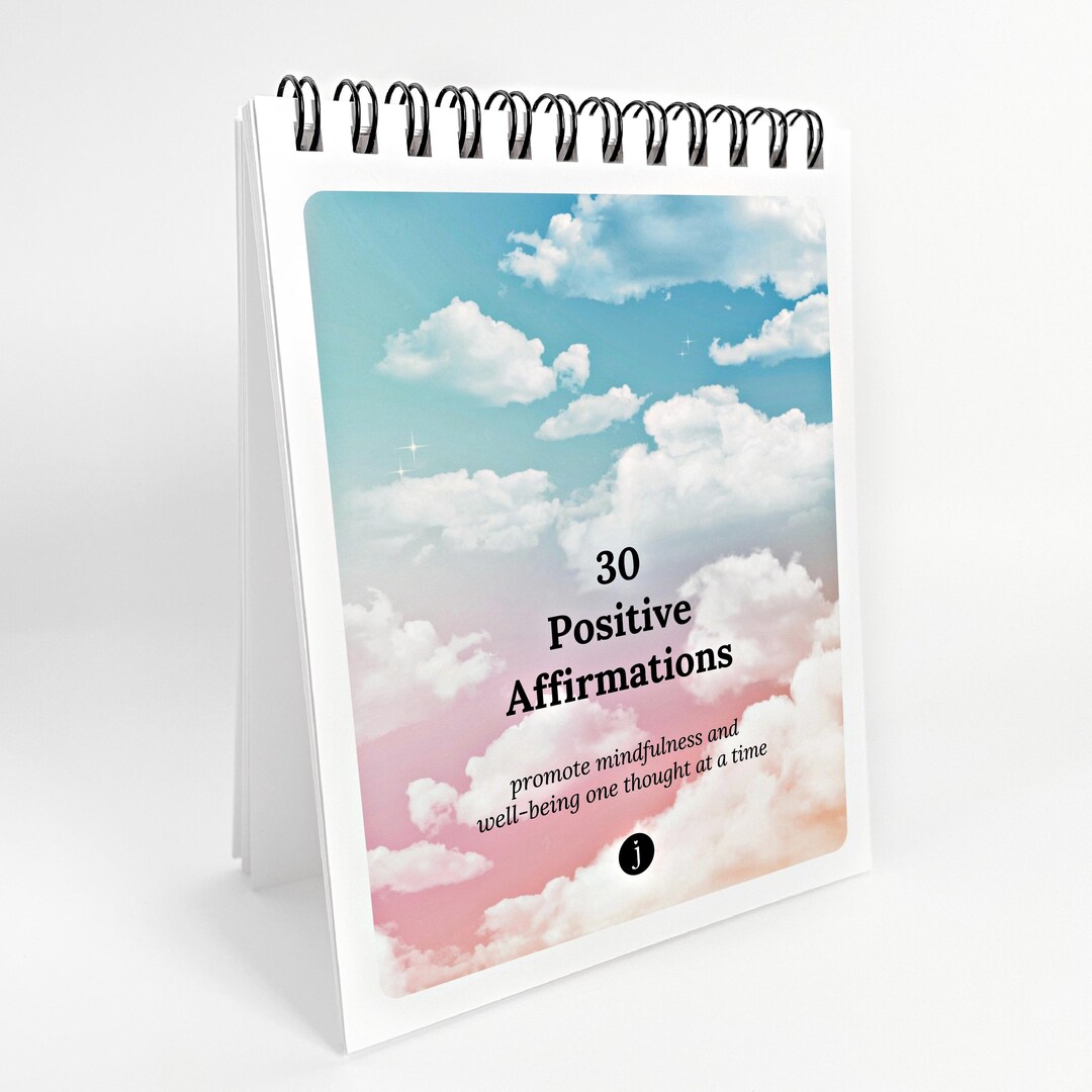 30 Pg Positive Affirmation for Adults Flip Book | Health, Wellness ...