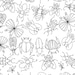 Bug Doodles Hand-drawn Coloring Page Print & Color Digital Art ...