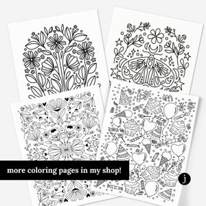 Custom Text on Any Coloring Page in My Shop | Personalized Coloring ...