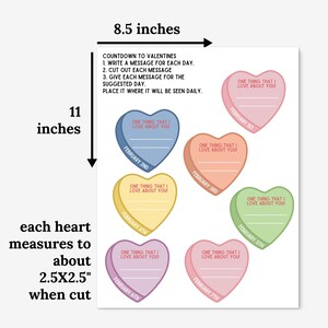 14 Reasons Why I Love You | Countdown to Valentine's Day Printable ...