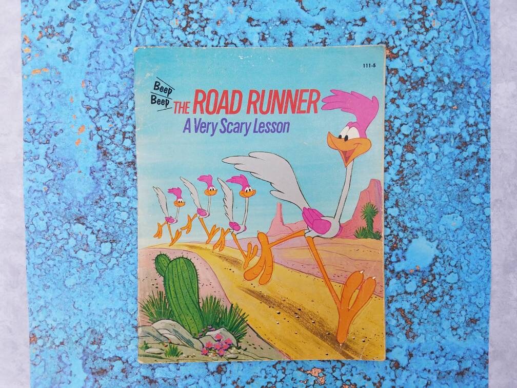 The Road Runner A Very Scary Lesson Vintage 1970s Looney Tunes Merrie ...