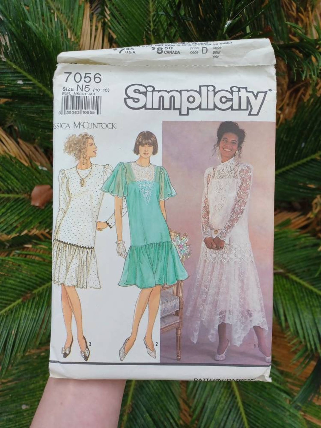 Victorian Flapper Jessica Mcclintock Simplicity Dropped Waist Lace ...