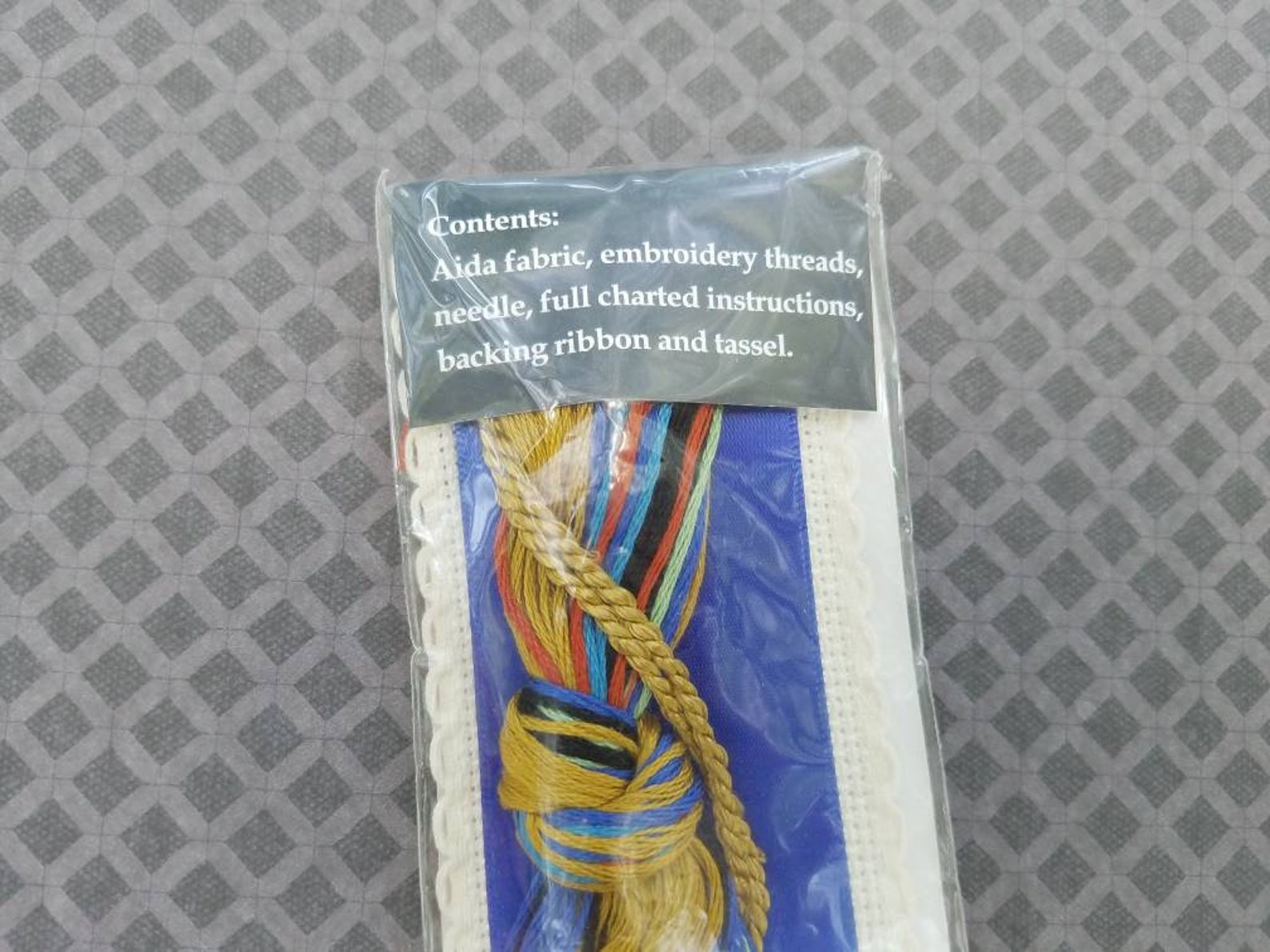 Textile Heritage Collection Celtic Bird Bookmark Kit Counted Cross ...