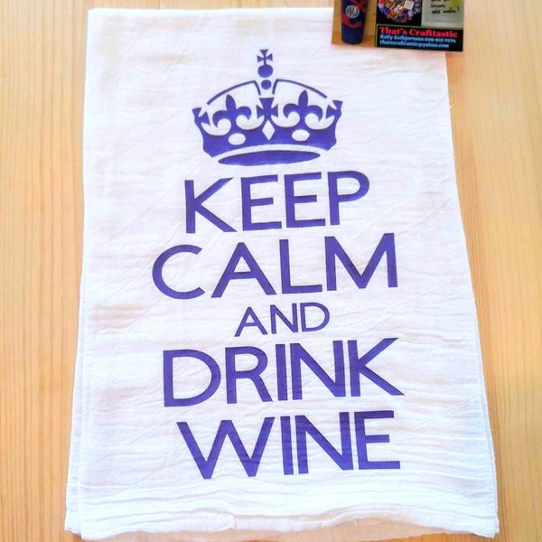 Keep Calm Drink Wine Etsy