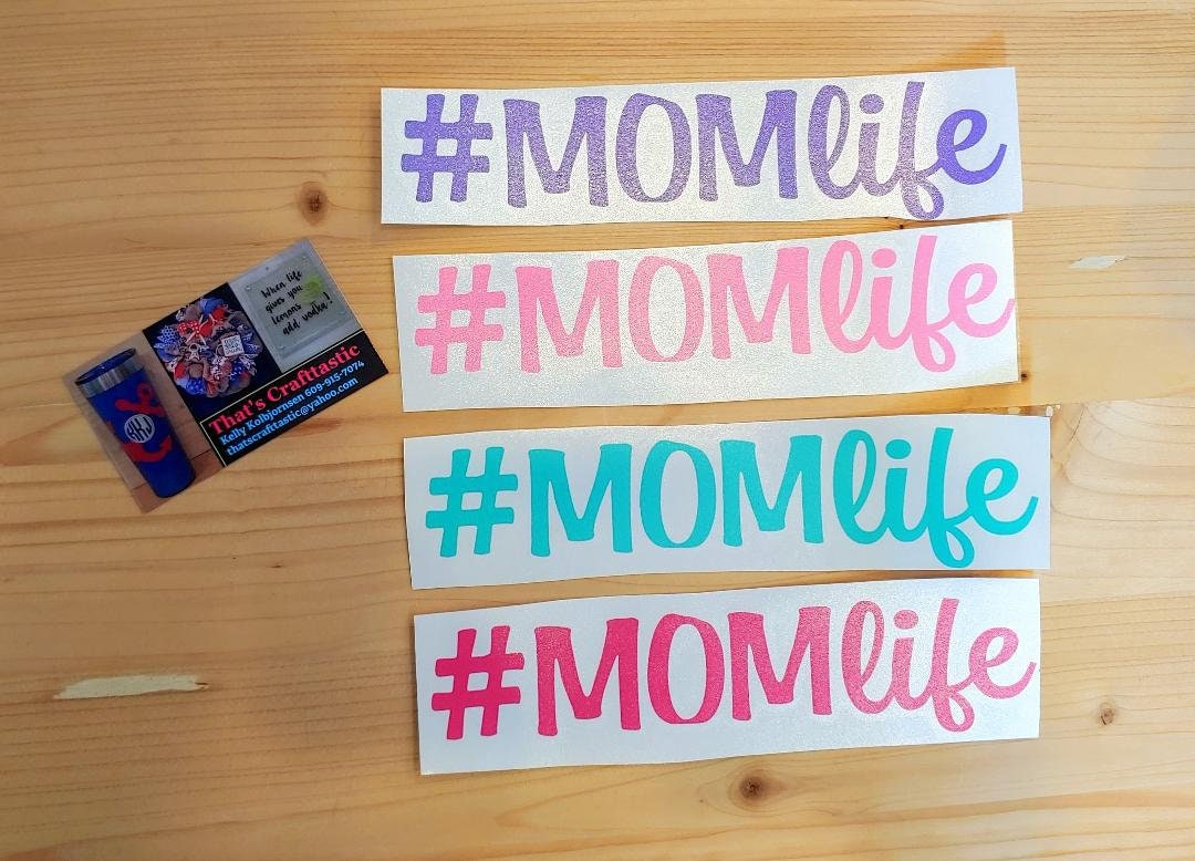 Mom Life / #momlife Sticker / Mom / Mother / Momma / Parent / Decal ...