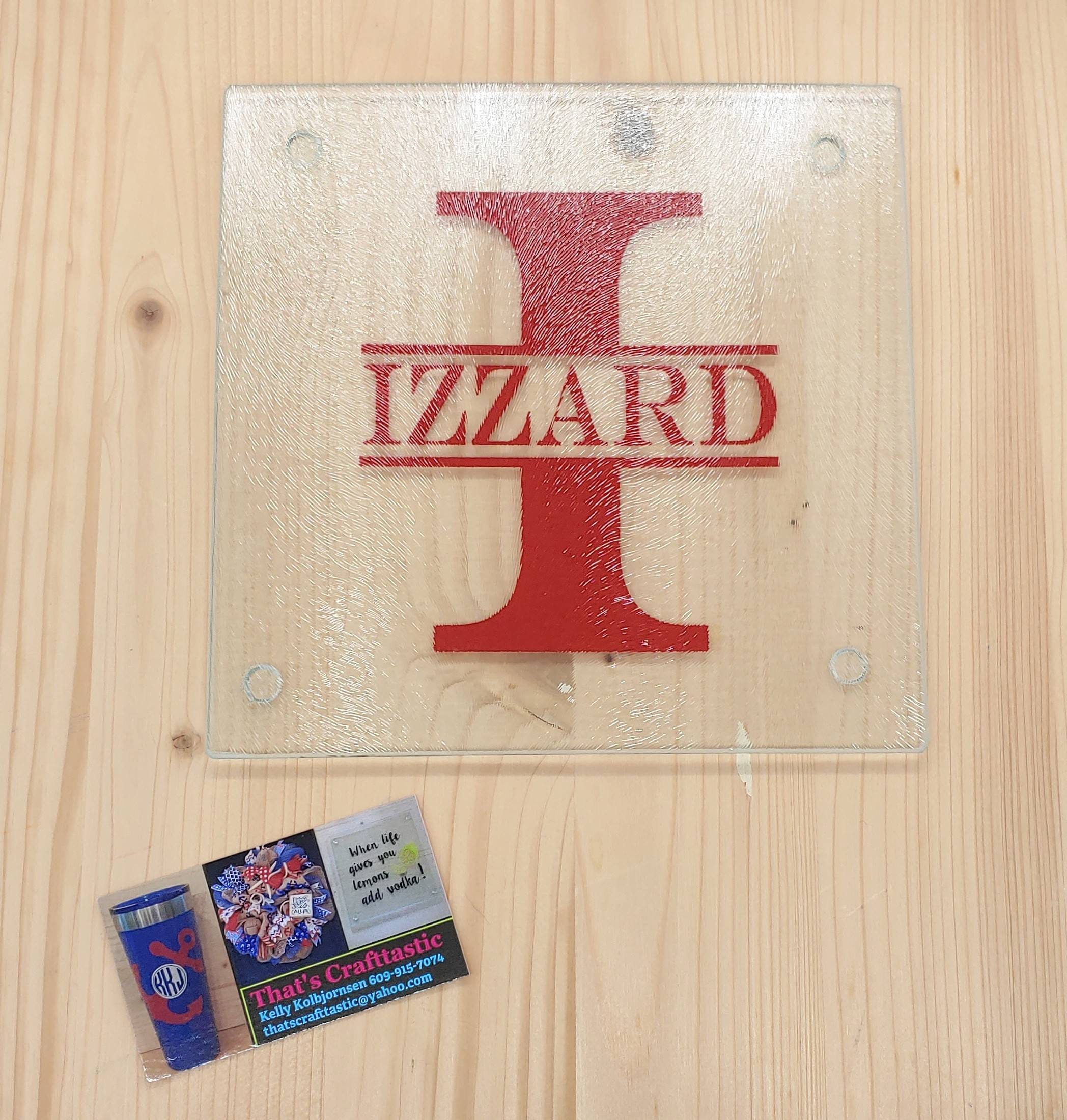 Custom Made Glass Cutting Board / You Choose Design / You | Etsy