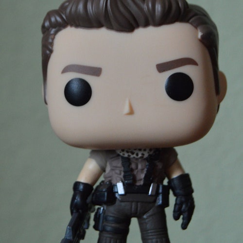 Leon Kennedy Custom Pop Vinyl Figure From Resident Evil 2 - Etsy