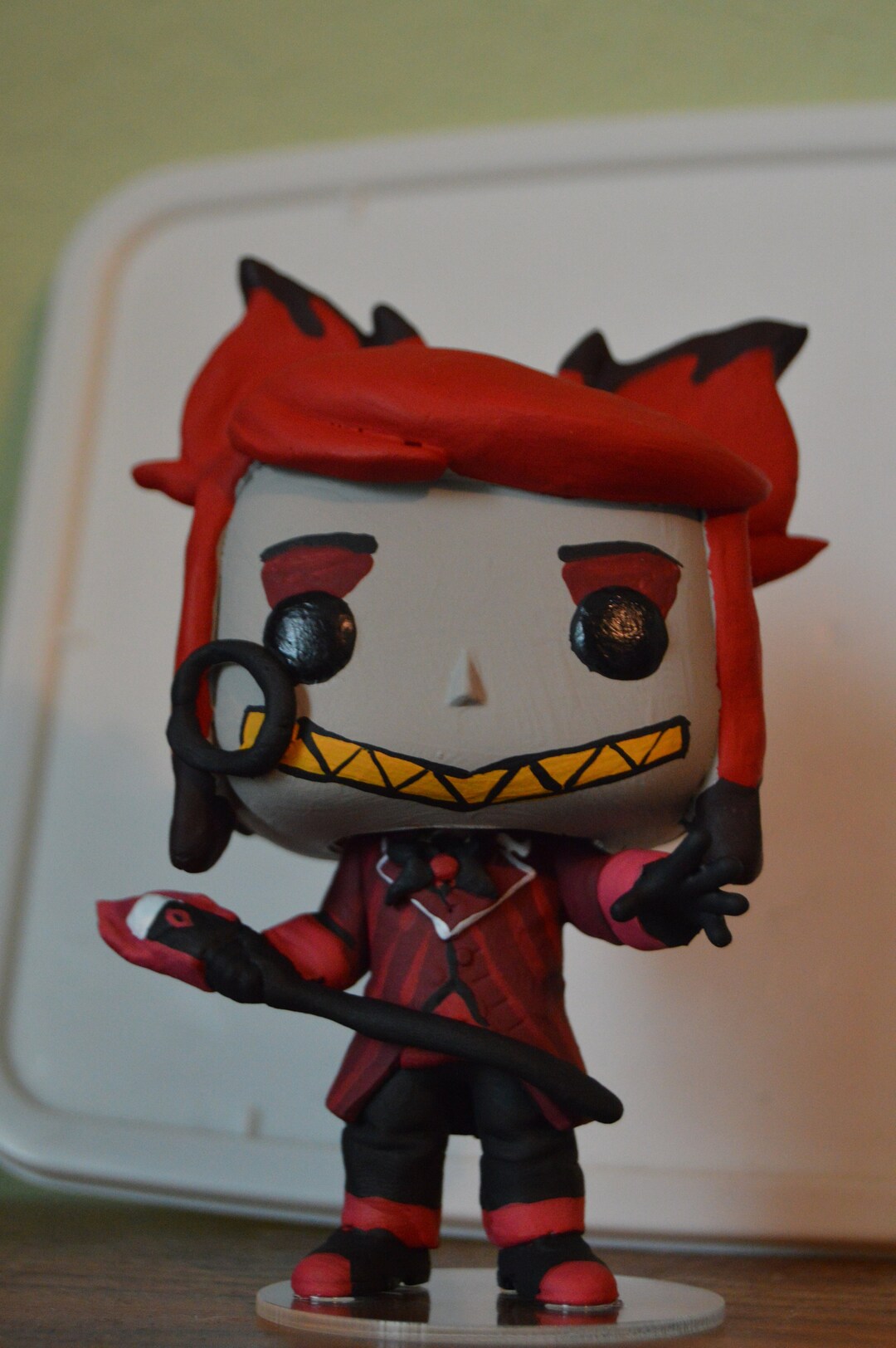 Alastor Von Hazbin Hotel Custom Pop Vinyl Figur - Etsy Österreich