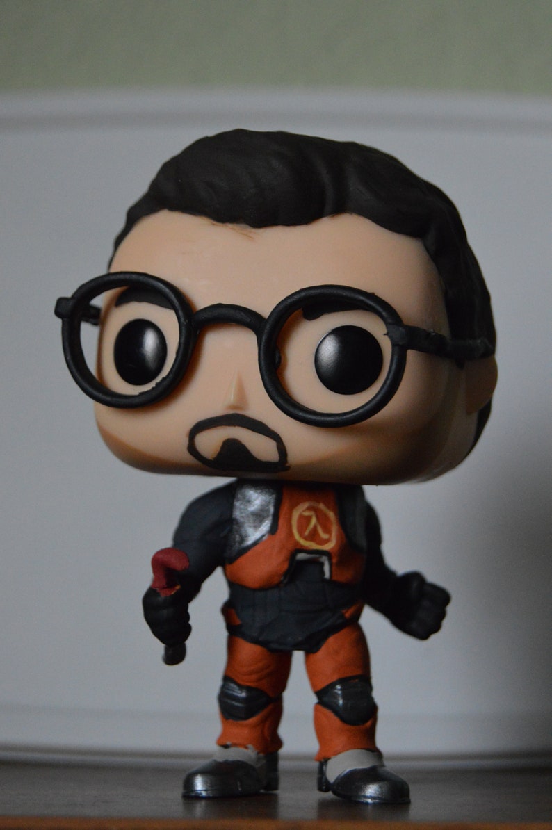 Gordon Freeman From Half Life Custom Pop Vinyl Figure. - Etsy