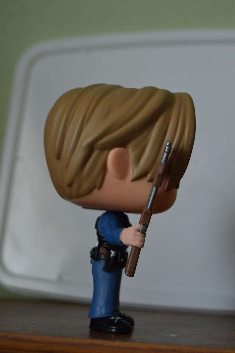 Leon Kennedy Custom Pop Vinyl Figure From Resident Evil 2 - Etsy