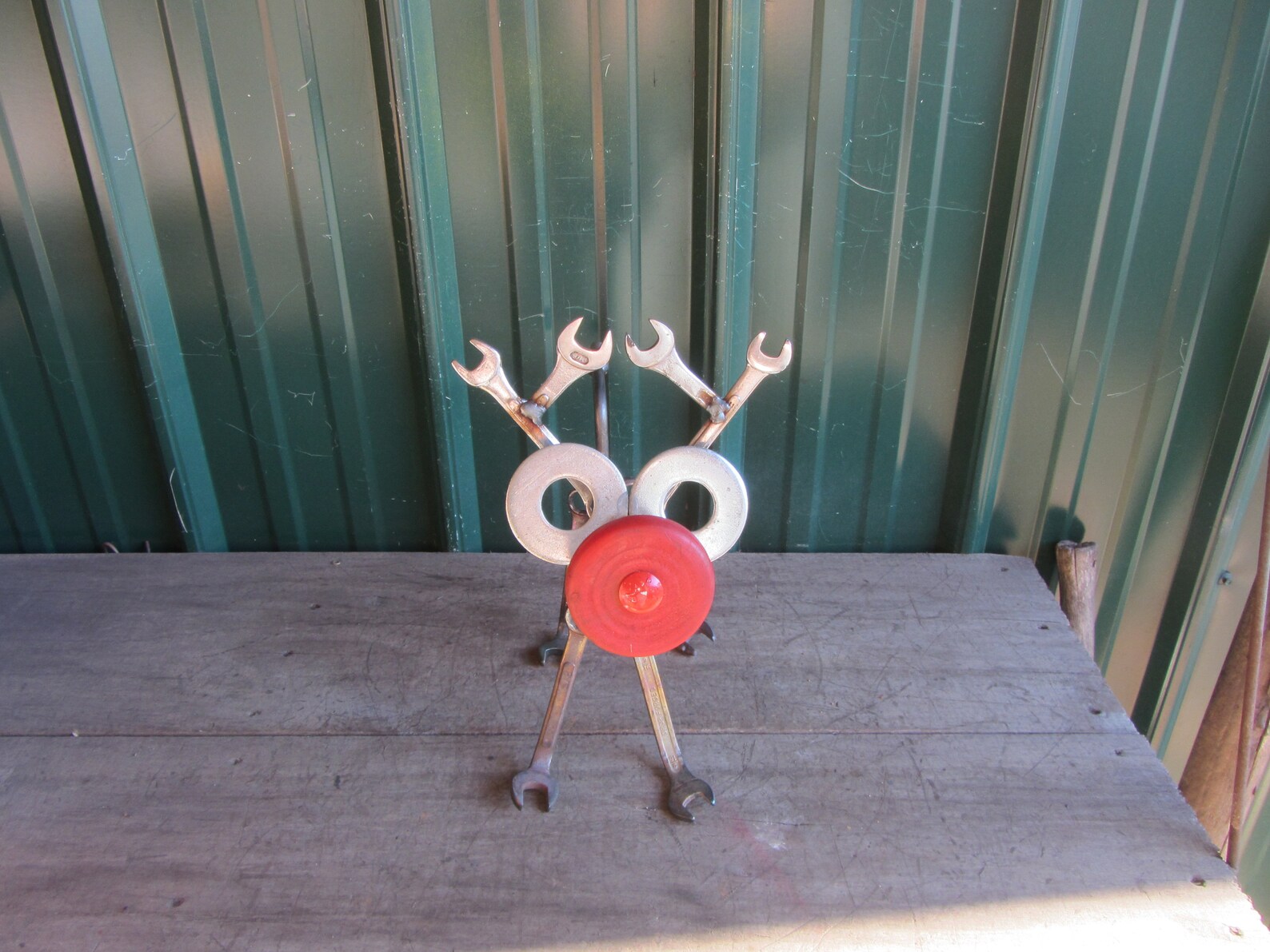 Rudolph the Red Nosed Reindeer metal art | Etsy