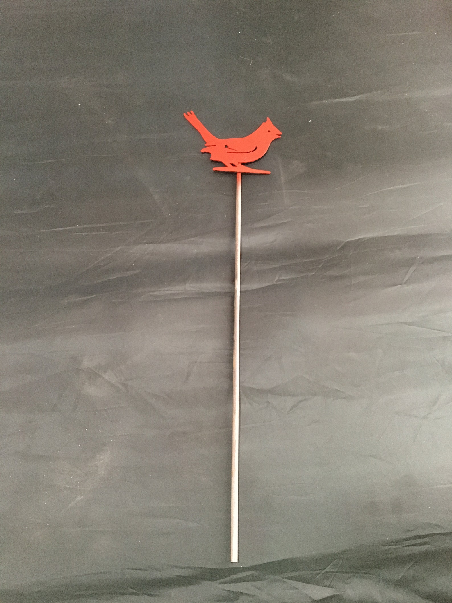 Cardinal Garden Stake | Etsy