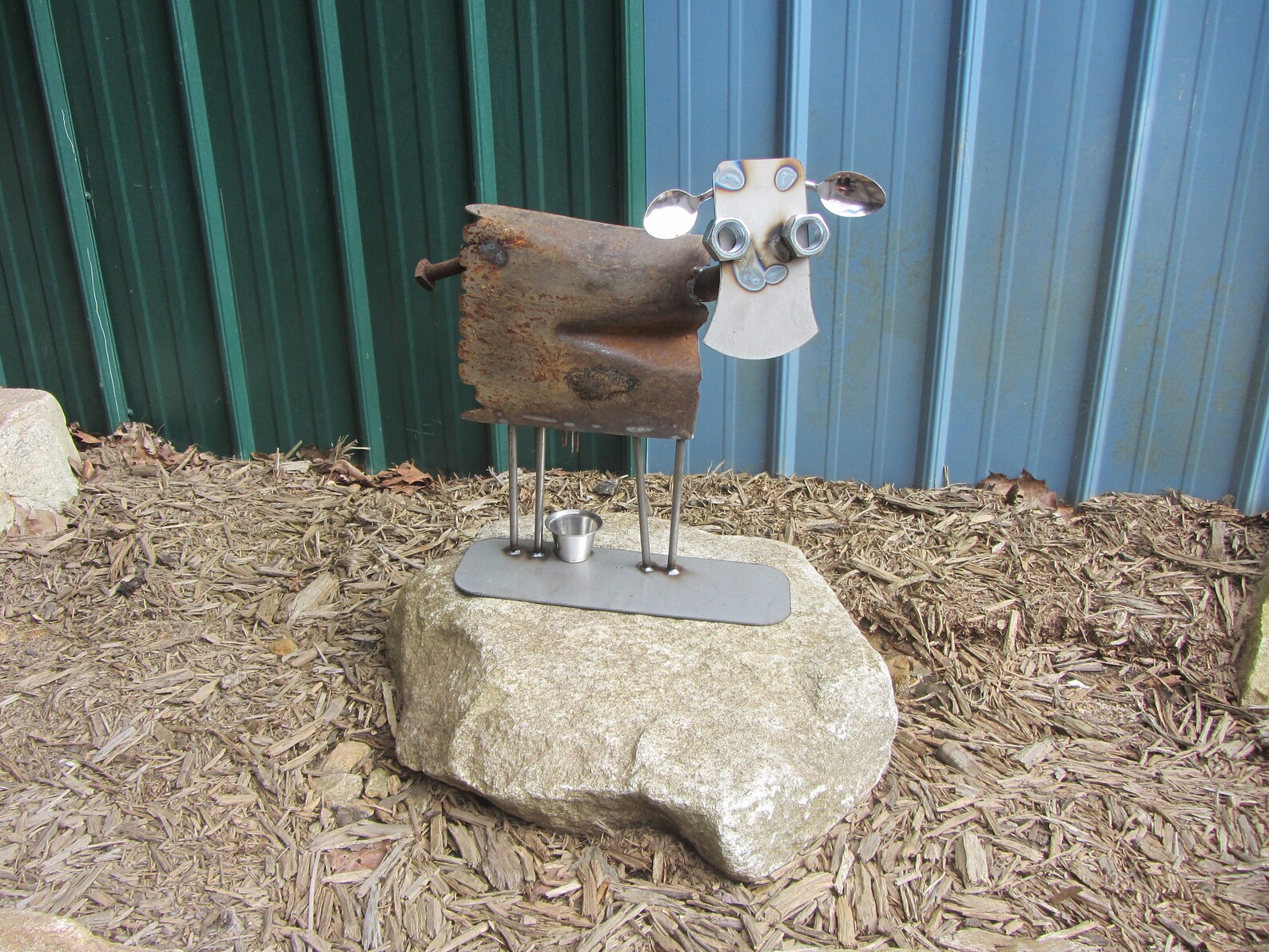 Milk Cow/goat Metal/yard Art Re-used Re-purposed - Etsy
