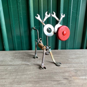 Rudolph the Red Nosed Reindeer Metal Art - Etsy