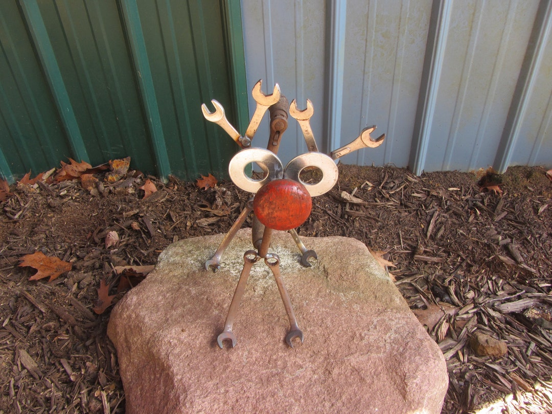 Rudolph the Red Nosed Reindeer Metal Art - Etsy