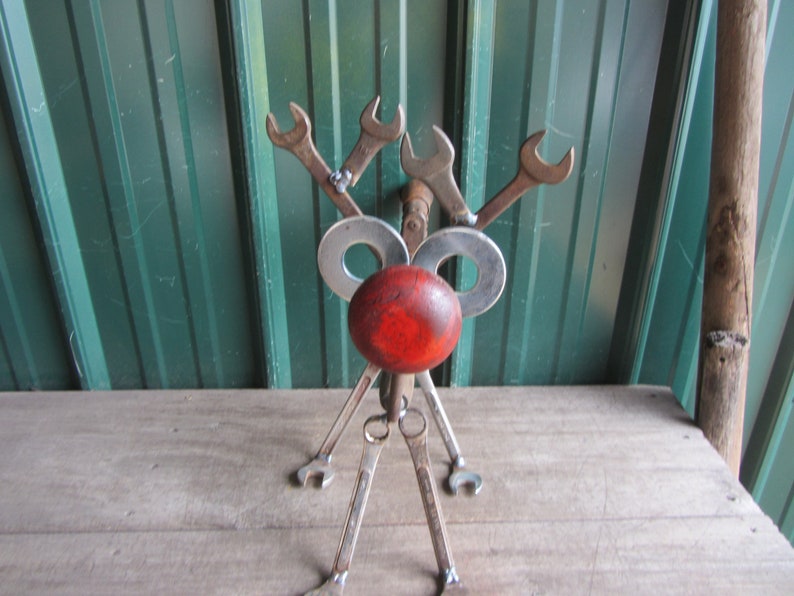 Rudolph the Red Nosed Reindeer Metal Art - Etsy