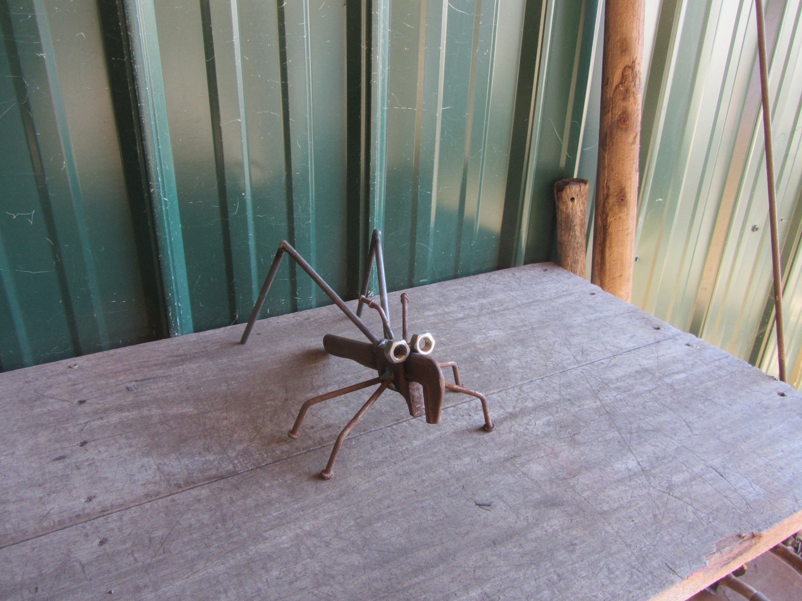 Pipe- Wrench Grasshopper - Etsy