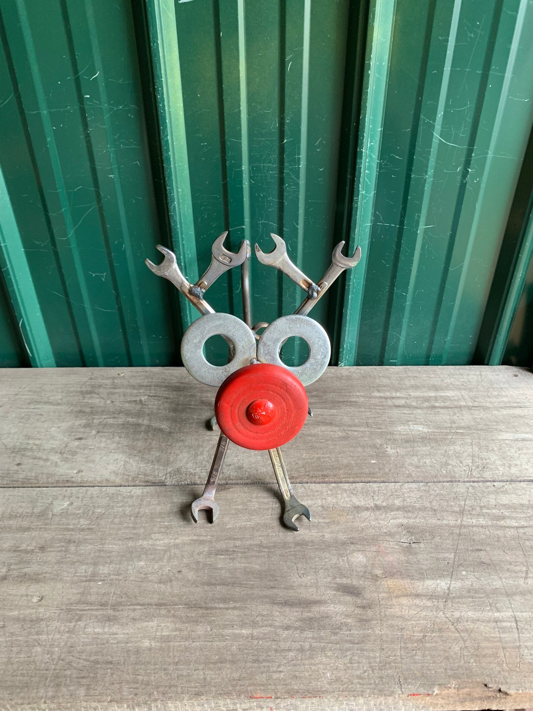 Rudolph the Red Nosed Reindeer Metal Art - Etsy