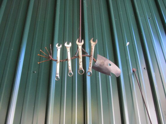 Welded metal wrench fish No water required | Etsy