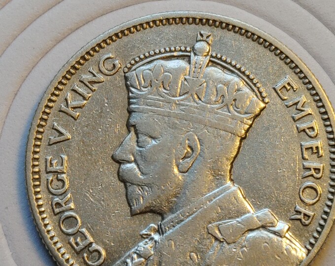 XF AU 1934 New Zealand Silver Shilling With Holder, Lower Mintage Coin ...