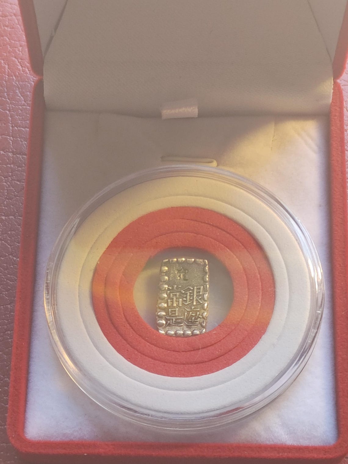 1853-1865 Japan Rare Genuine Samurai Silver Antique Shu Kaei Isshugin ...