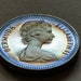 Rare Proof 1983 Bermuda Rainbow Toned Gem Struck Proof 5 Dollar Coin of ...
