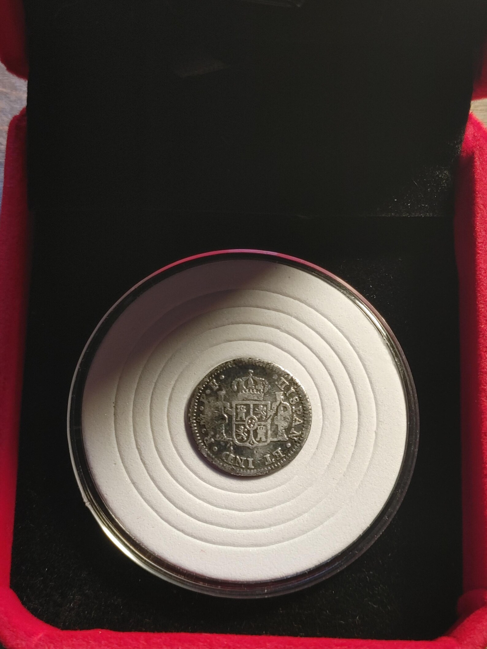 1782 Mexico City Minted Silver Half Reale Treasure Coin With COA, Gift ...