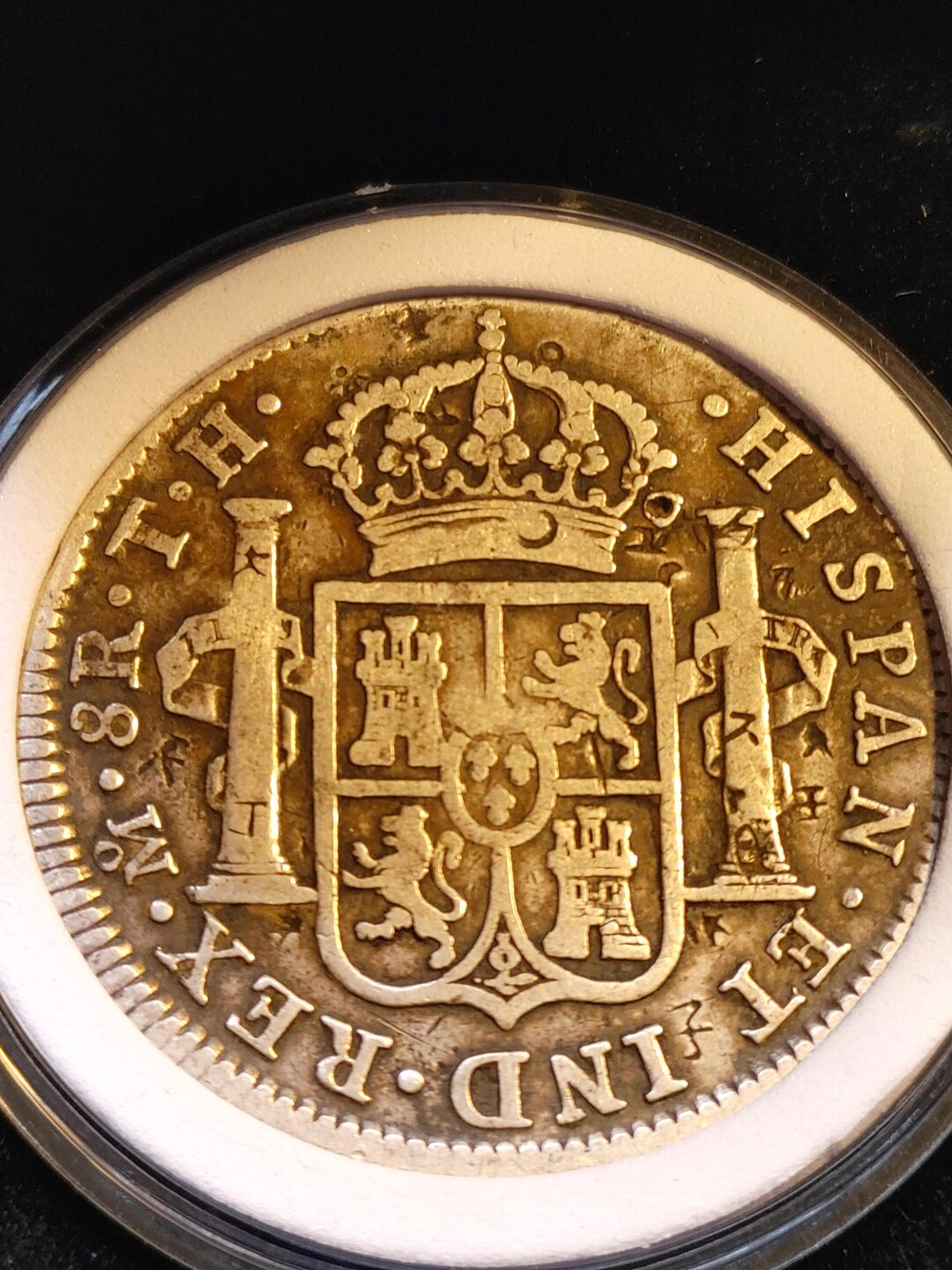 1806 Mexico City Minted .903 Silver 8 Reale Treasure Coin With COA ...