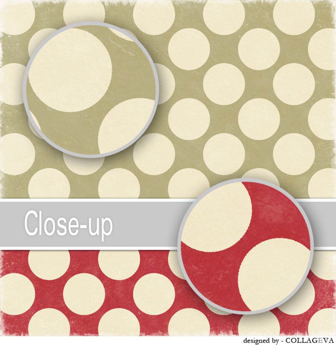 Shabby Chic Circles Digital Paper Pack 20 Printable Sheets - Etsy